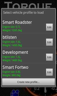 Vehicle profile - Torque Wiki